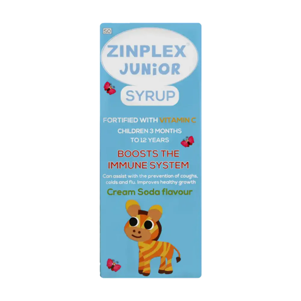Zinplex Junior Syrup (Cream Soda) 200ml – Randpark Pharmacy