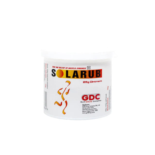 Solar Rub Heat Balm 25g – Randpark Pharmacy