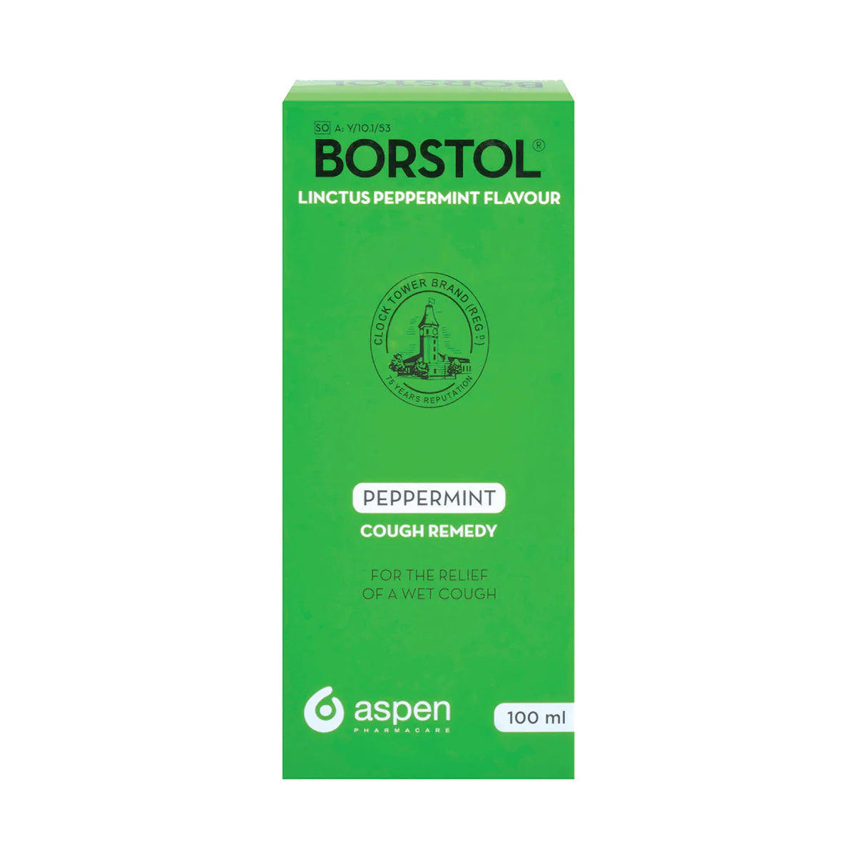 Borstol Cough Syrup Peppermint 100ml – Randpark Pharmacy