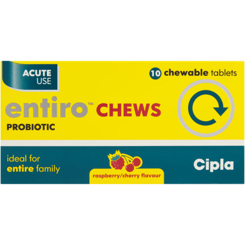 Entiro Probiotic Chews 10’s – Randpark Pharmacy
