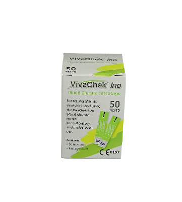 VivaChek Ino Glucose Test Strips 50 – Randpark Pharmacy